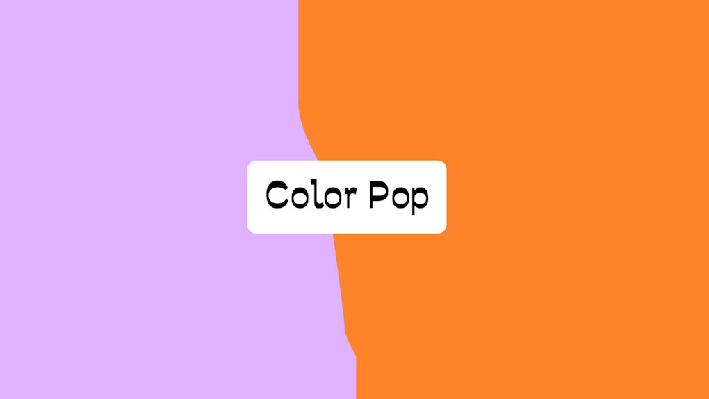 Color Pop template | Pitch
