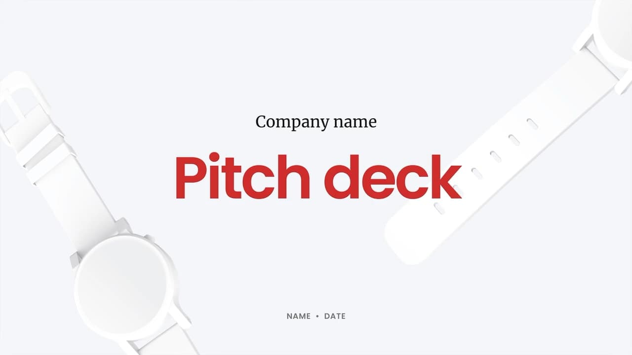 Simple Pitch Deck template | Pitch