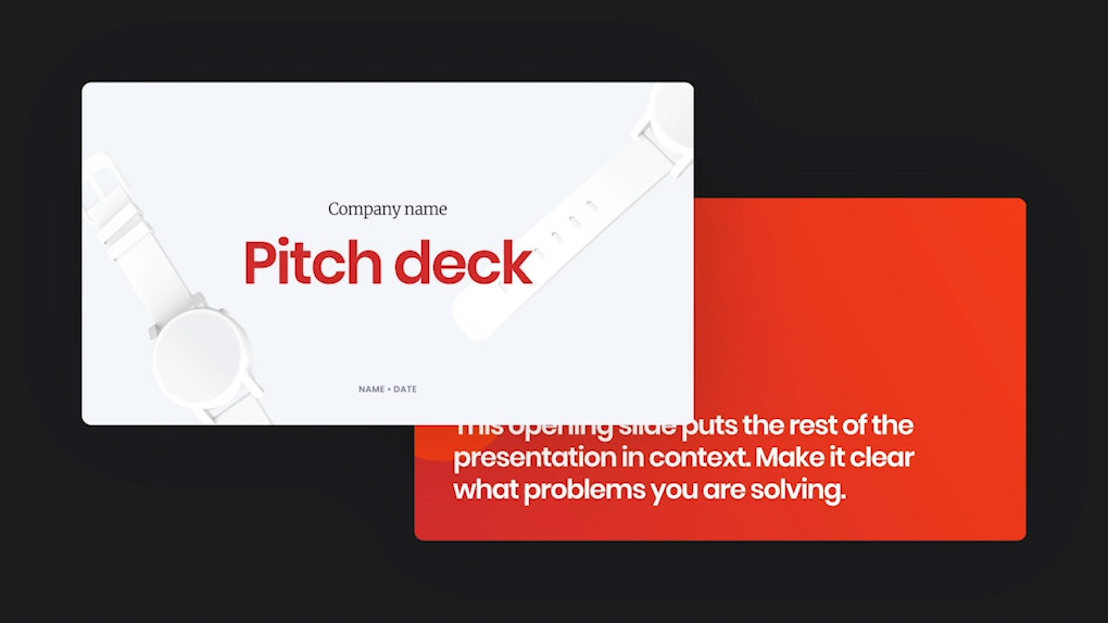 Simple Pitch Deck template | Pitch
